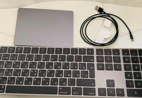 Apple Magic Keyboard 2 Space Gray + Trackpad 2
