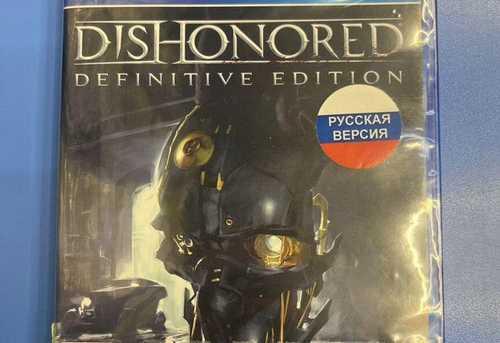 Dishonored Definitive Edition PS4 New