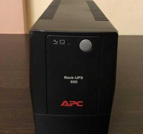 Источник бесперебойного питания APC Back UPS 650