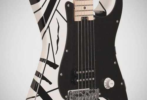 EVH Striped Series WBS White/Black Stripes