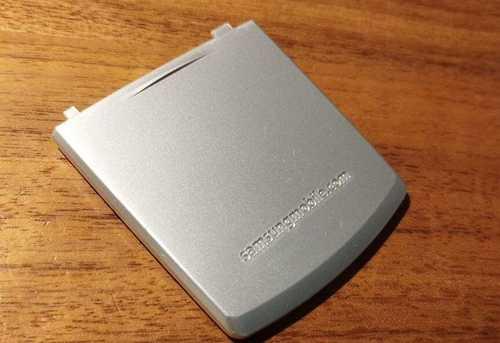 Samsung X820 крышка аккумулятора оригинал silver