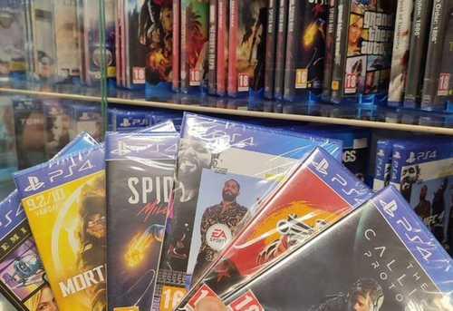 Игры PS4, лицензионные диски для PlayStation 4 мет