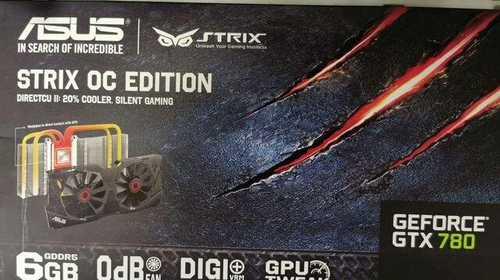 Видеокарта Asus Strix GTX780 6GB