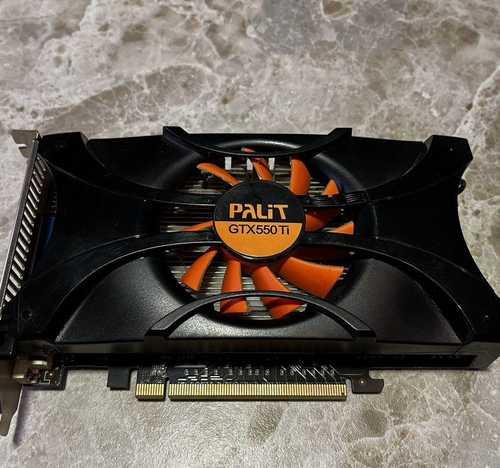 Видеокарта palit gtx 550 ti