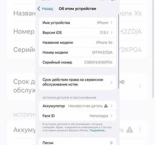 iPhone Xs, 256 ГБ