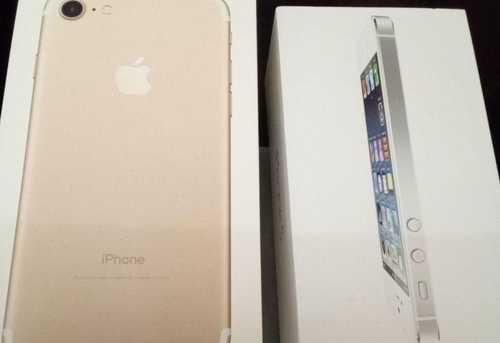 Коробка от iPhone 7; iPhone 5