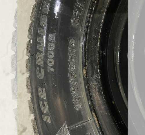Колеса bridgestone ice cruiser 7000s 185/60/14