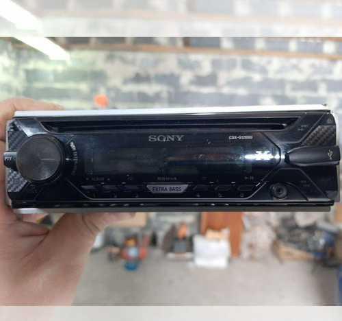 Магнитола Sony CDX-G1200U Bluetooth в комплекте