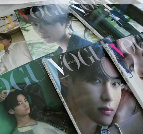 Журнал vogue Kim Taehyung