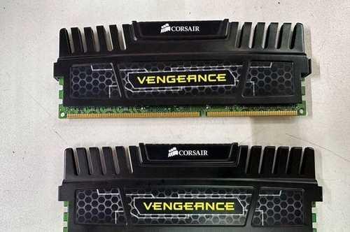 Память бу DDR3 8 gb kit Corsair Vengeance 1600mhz