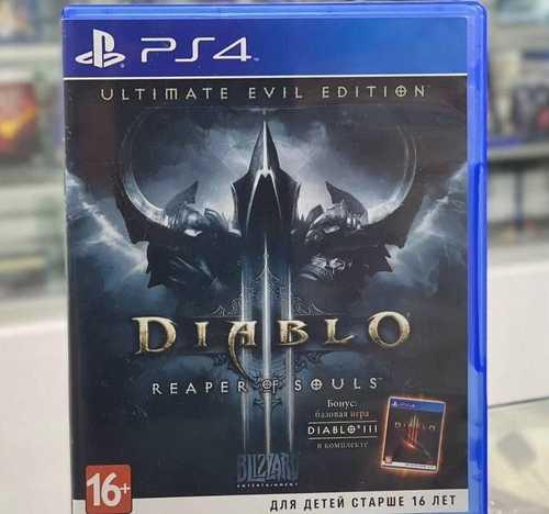 PS4 Diablo 3: Reaper of Souls Ultimate Evil Edition Б/У cusa-00434 (Полностью на русском языке)