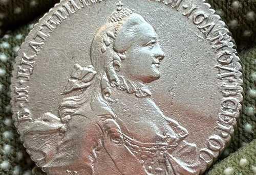 Рубль 1764,Екатерина 2, отличный, состояние AU