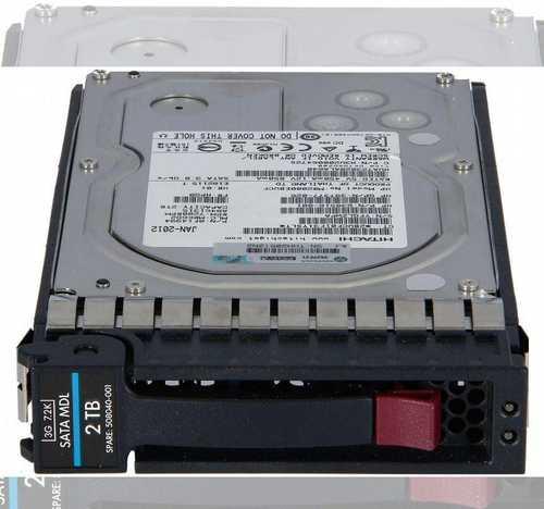 Жесткий диск HP 2TB SATA 7.2K LFF (507632-B21)