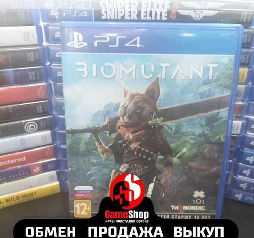 Biomutant PS4 б/у диск