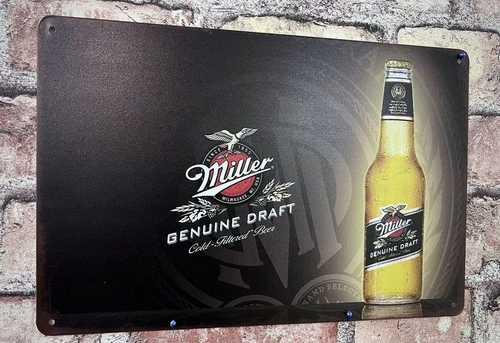 Декор на стену Miller Beer Арт 9379