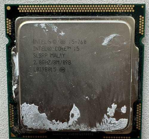 Процессор intel core i5 760