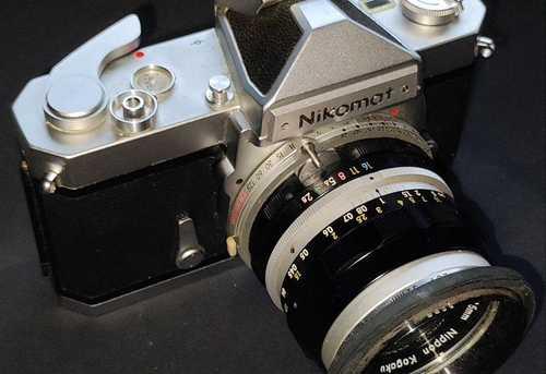 Nikon Nikomat (Nikkormat) и два объектива