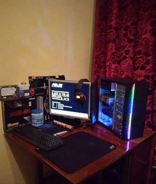 Компьютер с монитором fx8300/16gb/r9 290x