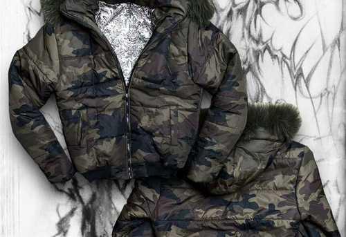 Куртка зимняя camo type jaded london y2k
