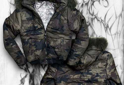 Куртка зимняя camo type jaded london y2k