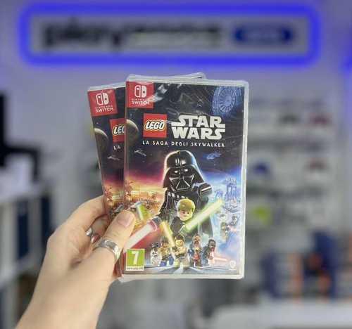 Lego Star Wars The Skywalker Saga Nintendo Switch новый картридж