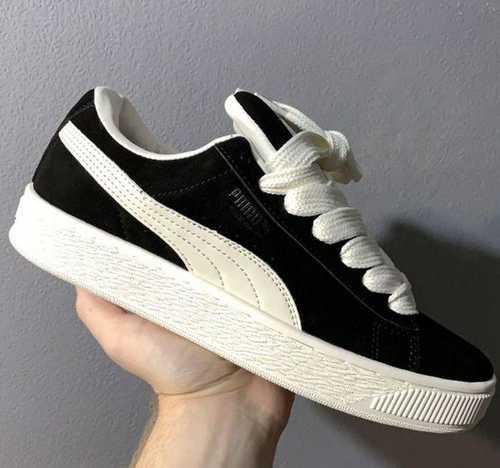 Puma Suede XL Pleasures Black Frosted Ivory