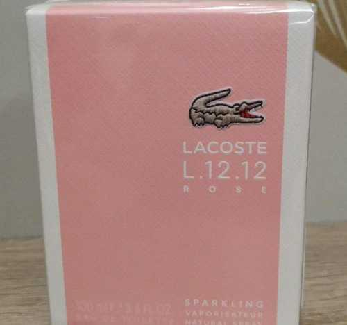 Lacoste L.12.12 Rose Sparkling 100 оригинал