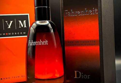 Dior fahrenheit духи 100мл