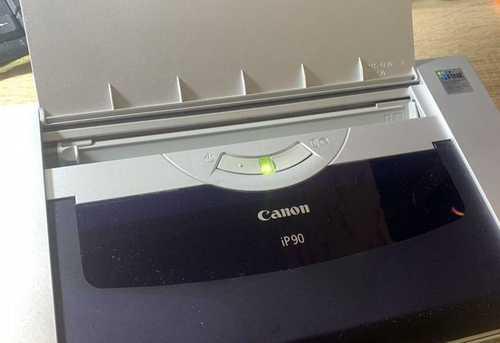 Принтер переносной Canon Pixma ip90 компактный