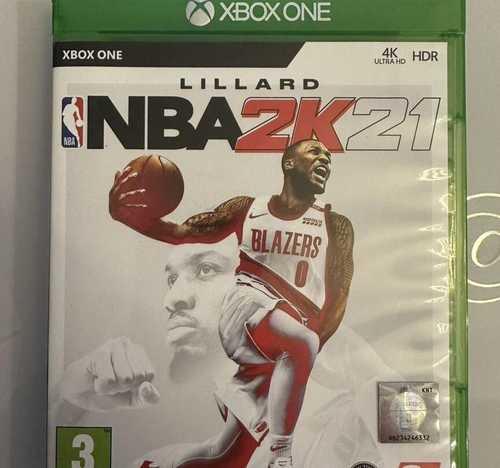 Nba 21 2K 21 диск xbox