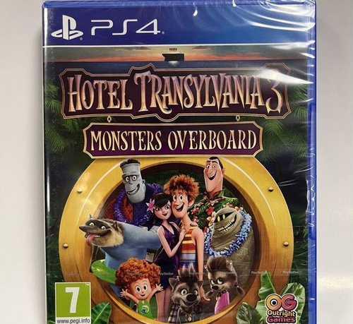 Hotel Transylvania 3: Monsters Overboard диск PS4