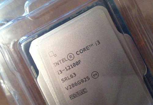 Процессор intel Core i3 12100f oem