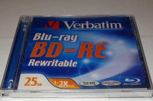 Verbatim 25GB 1x 2x BD-RE Single Layer, jewel Новы