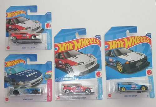 Hot wheels jdm Honda mazd 2023