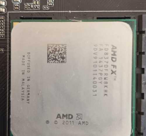Процессор amd fx 8370, материнская плата