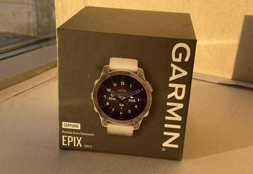 Часы garmin epix gen 2 sapphire 47mm титановый