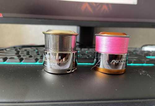Шпули Daiwa ABS Presso и Silver creek z