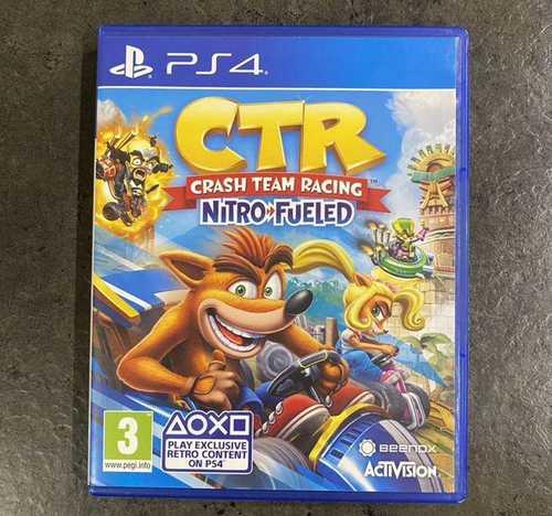 Crash Team Racing Nitro Fueled PS4