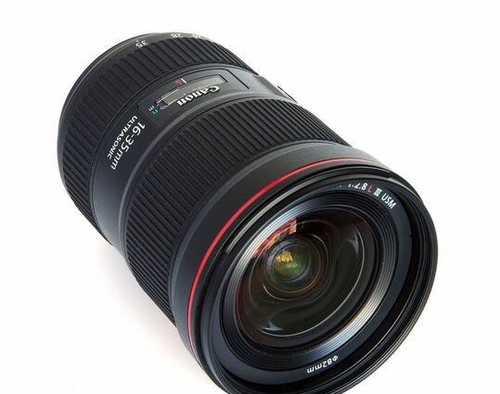 Объектив Canon EF 16-35mm f/2.8L II новый