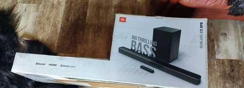Саундбар JBL Bar 2.1 Deep Bass