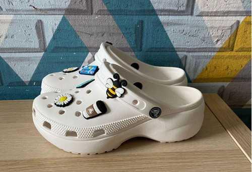 Crocs на платформе р. 36/37, 38/39, 39/40, э