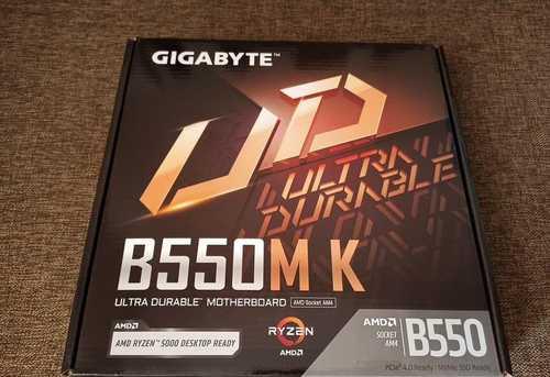 Gigabyte B550M K (новая, гарантия)