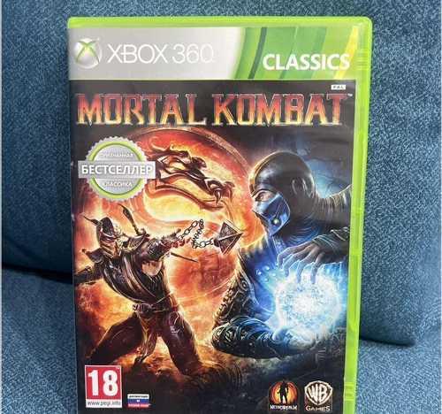 Лицензионная игра mortal kombat для xbox 360