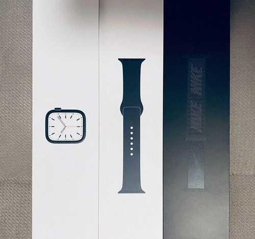 Apple Watch series 7 45 мм black