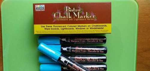 Маркер меловой Bistro Chalk Markers Голубой