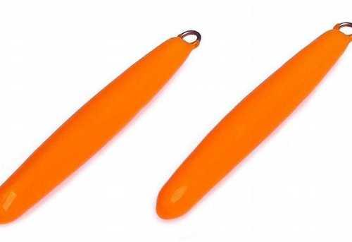 Грузило оранжевое Higashi Long Sinker Fluo, 8гр