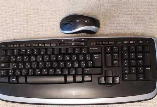 Клавиатура и мышь Logitech LX710