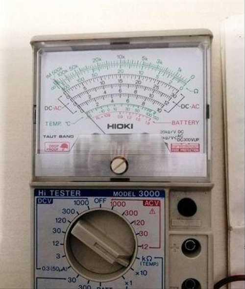 Мультиметр Hi tester hioki model 3000