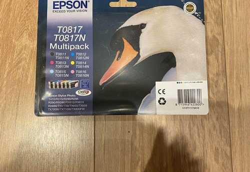 Картриджи Epson T0817N