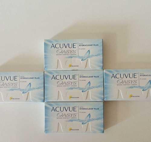 Линзы контактные Acuvue Oasys (D -6.5)(BC 8.4)